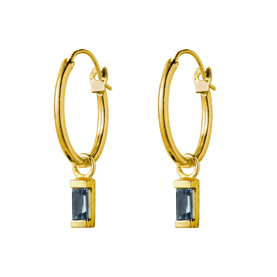 Lumen London Blue Hoops Gold – Midsummer Star