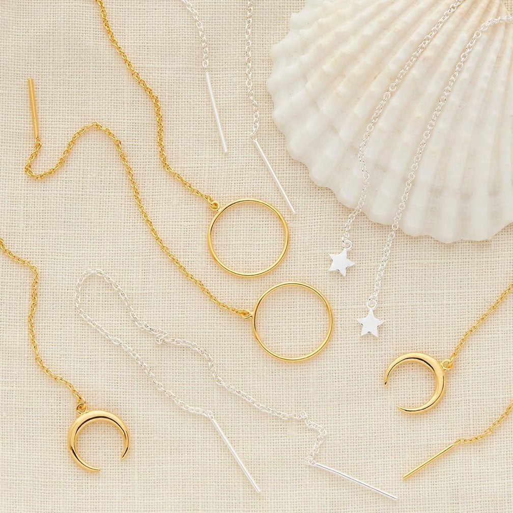 One Earring // Six Ways : How to Style Our Ear Threaders – Midsummer Star