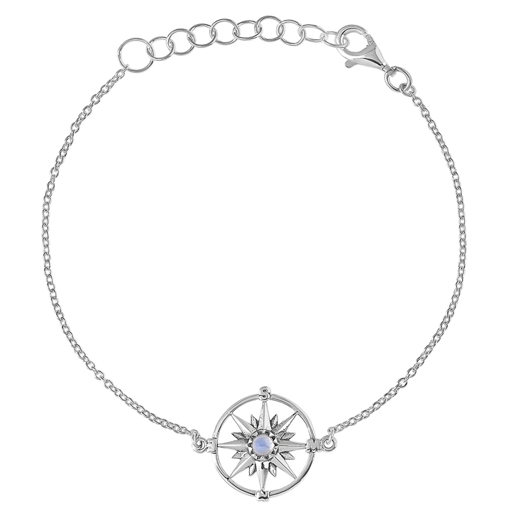 Guiding Light Compass Moonstone Bracelet – Midsummer Star