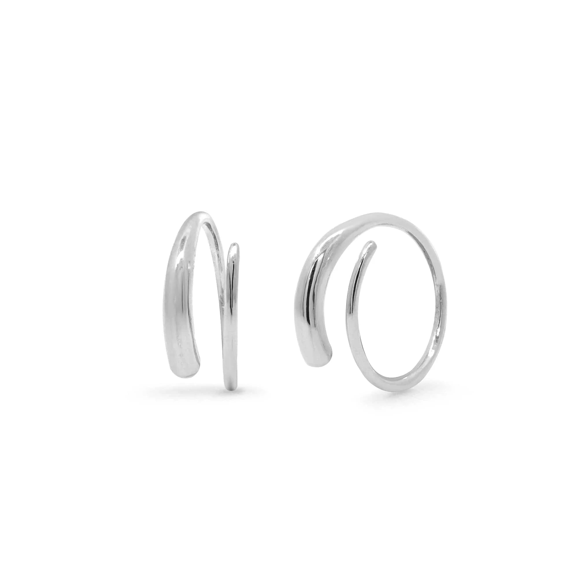 Spiral Pull Through Earrings – Midsummer Star