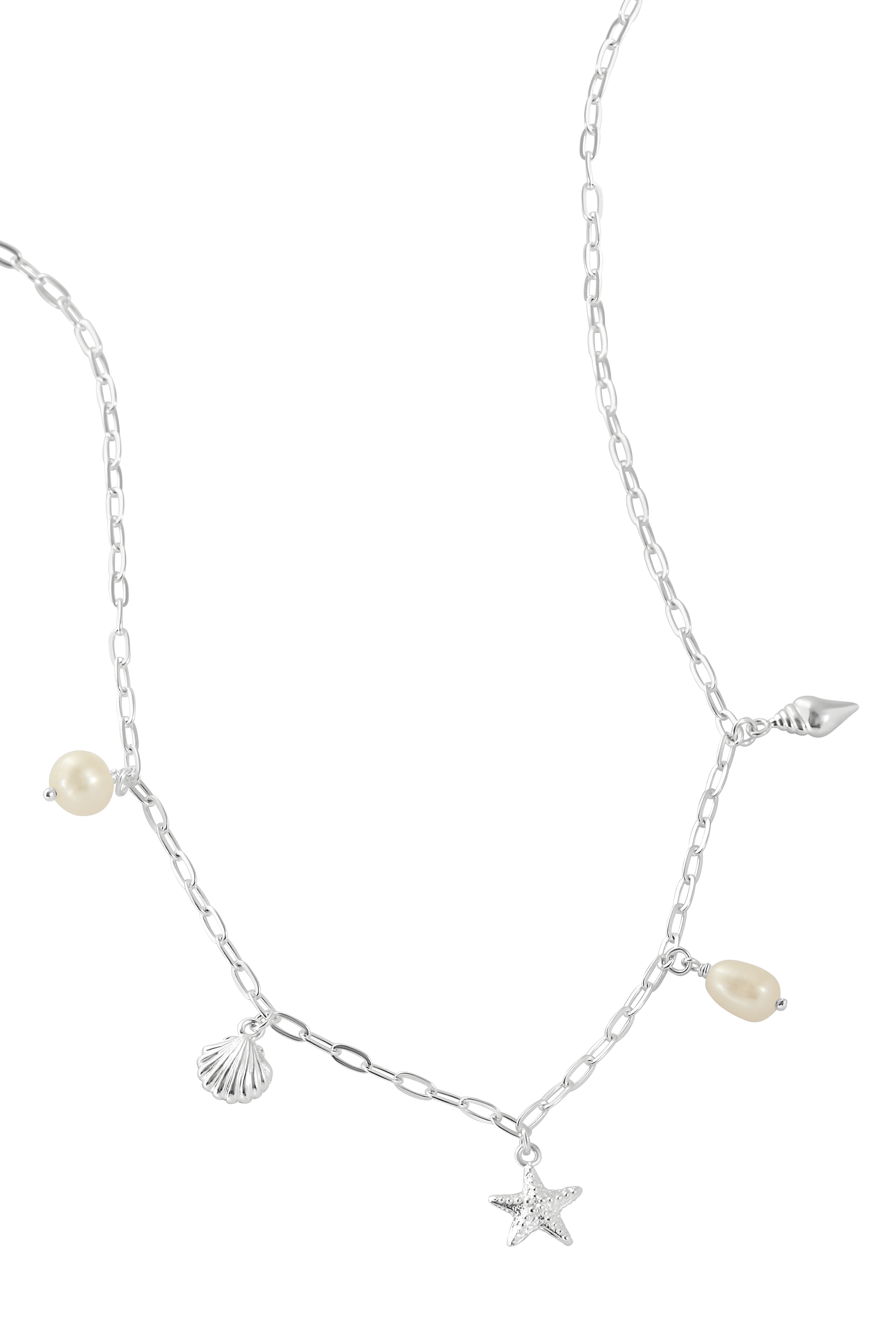 Oceanic Charm Pearl Necklace – Midsummer Star