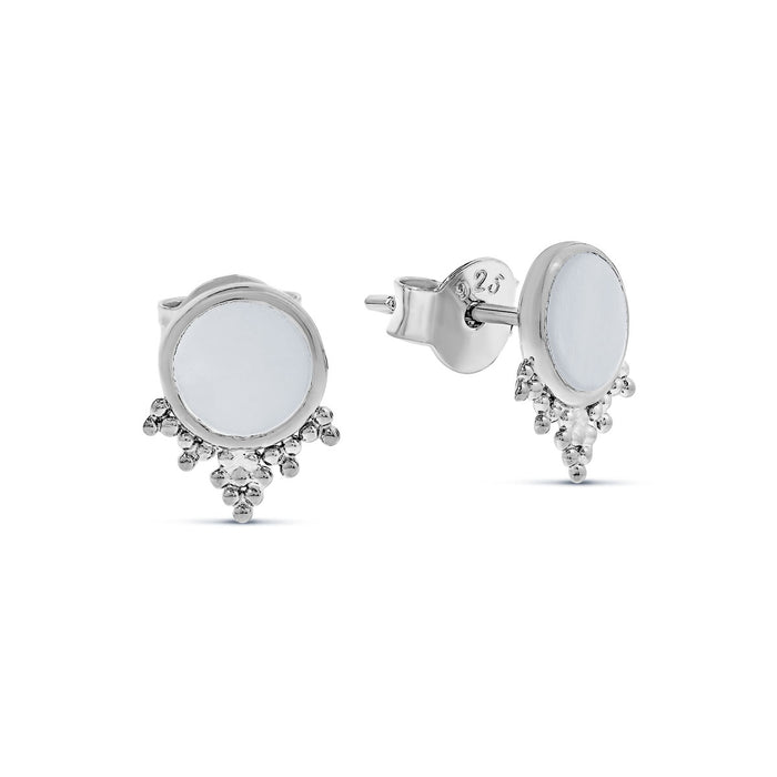 Mystic Mirror Shell Studs – Midsummer Star