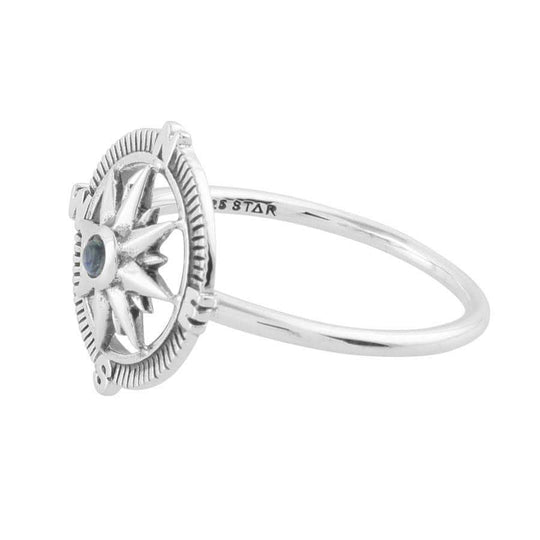 Guiding Light Compass Moonstone Ring – Midsummer Star